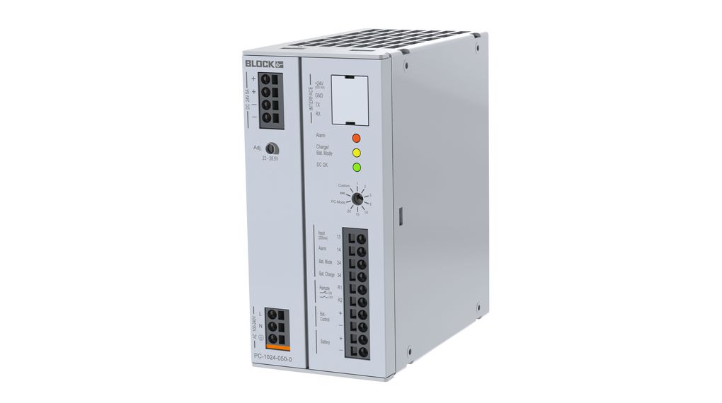 Pc 1024 050 0 Block Alimentation Sans Interruption Pc Onduleur Dc Montage Sur Rail Din 24v 